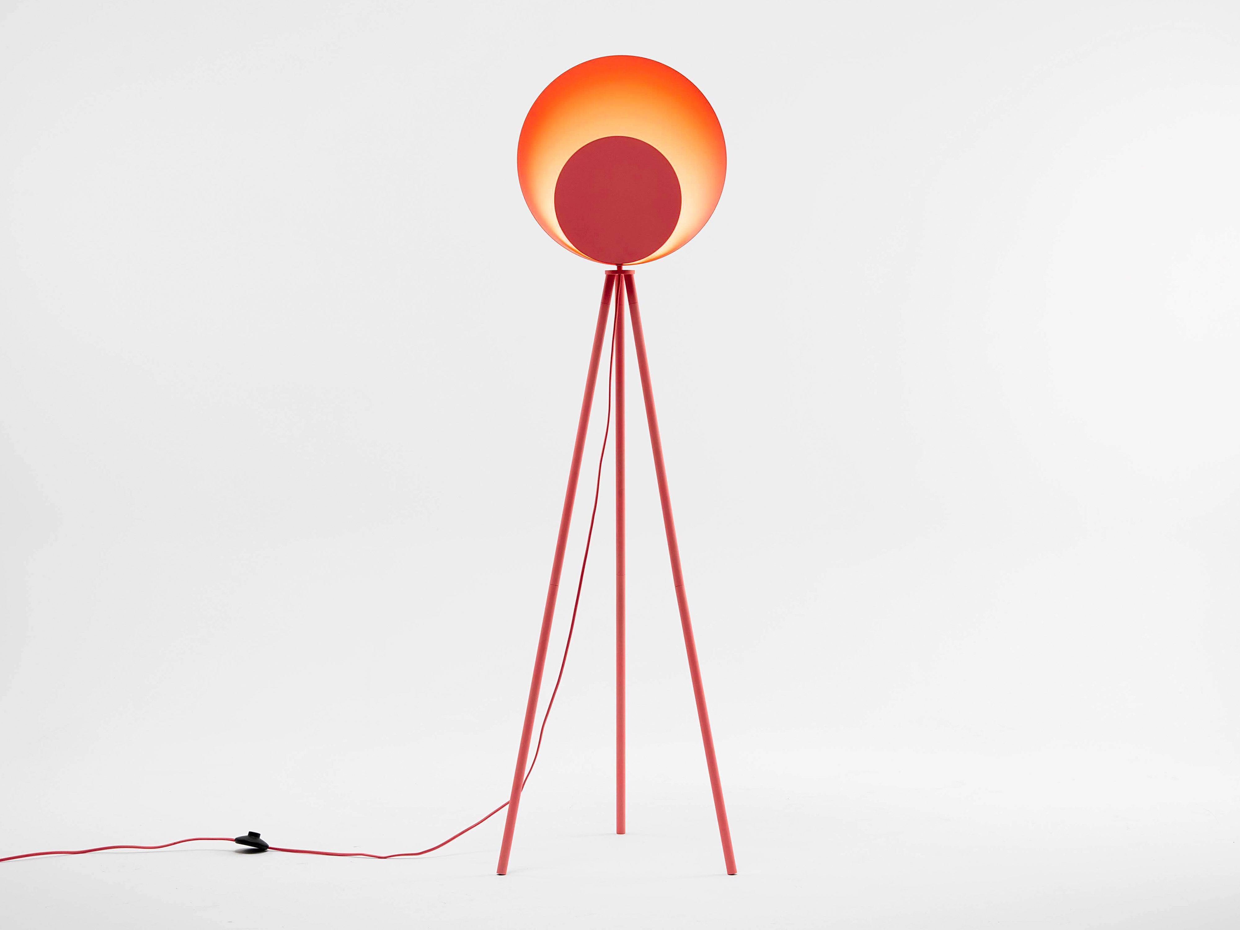 Coral floor lamp store