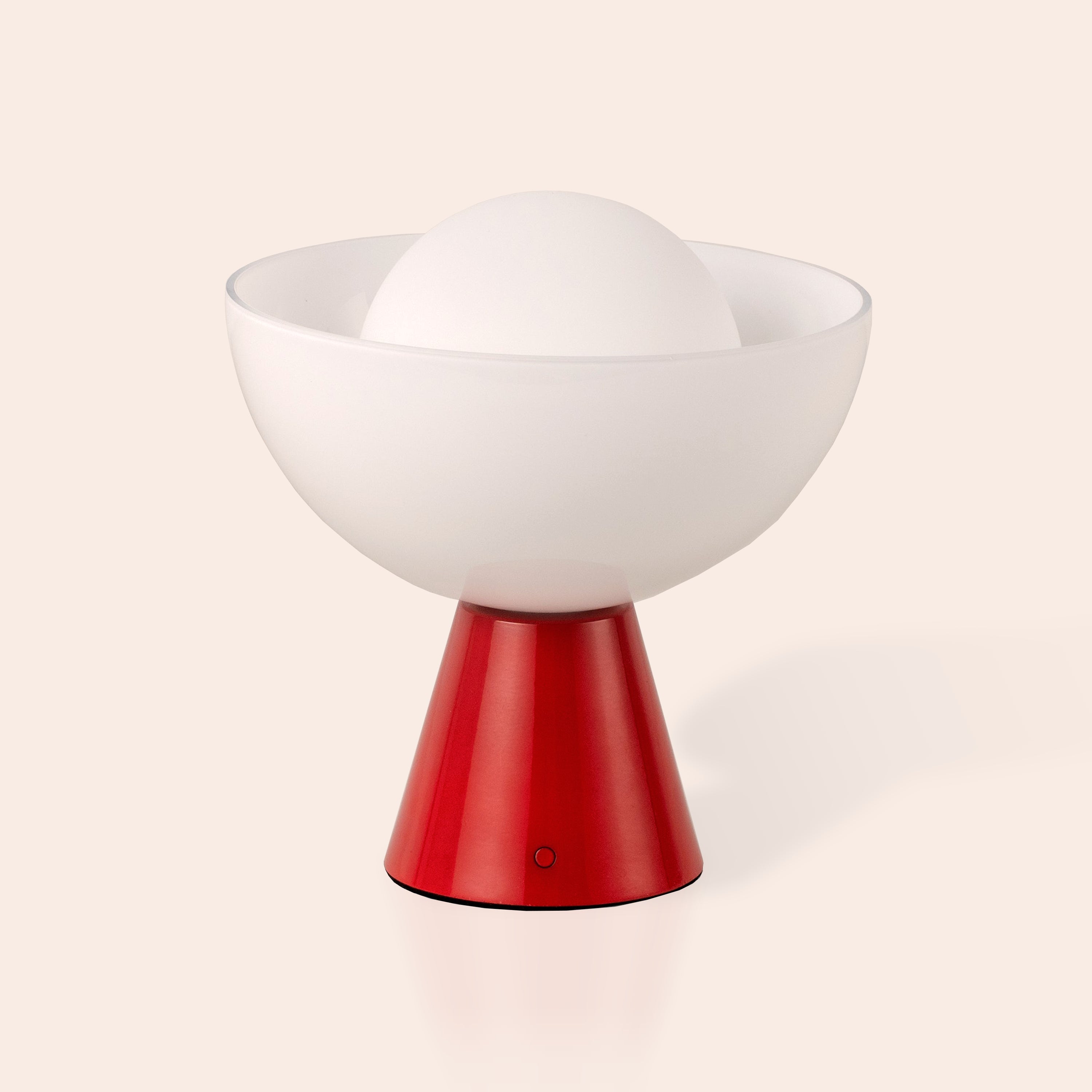 Jam red dome cordless lamp | cordless lighting | houseof.com