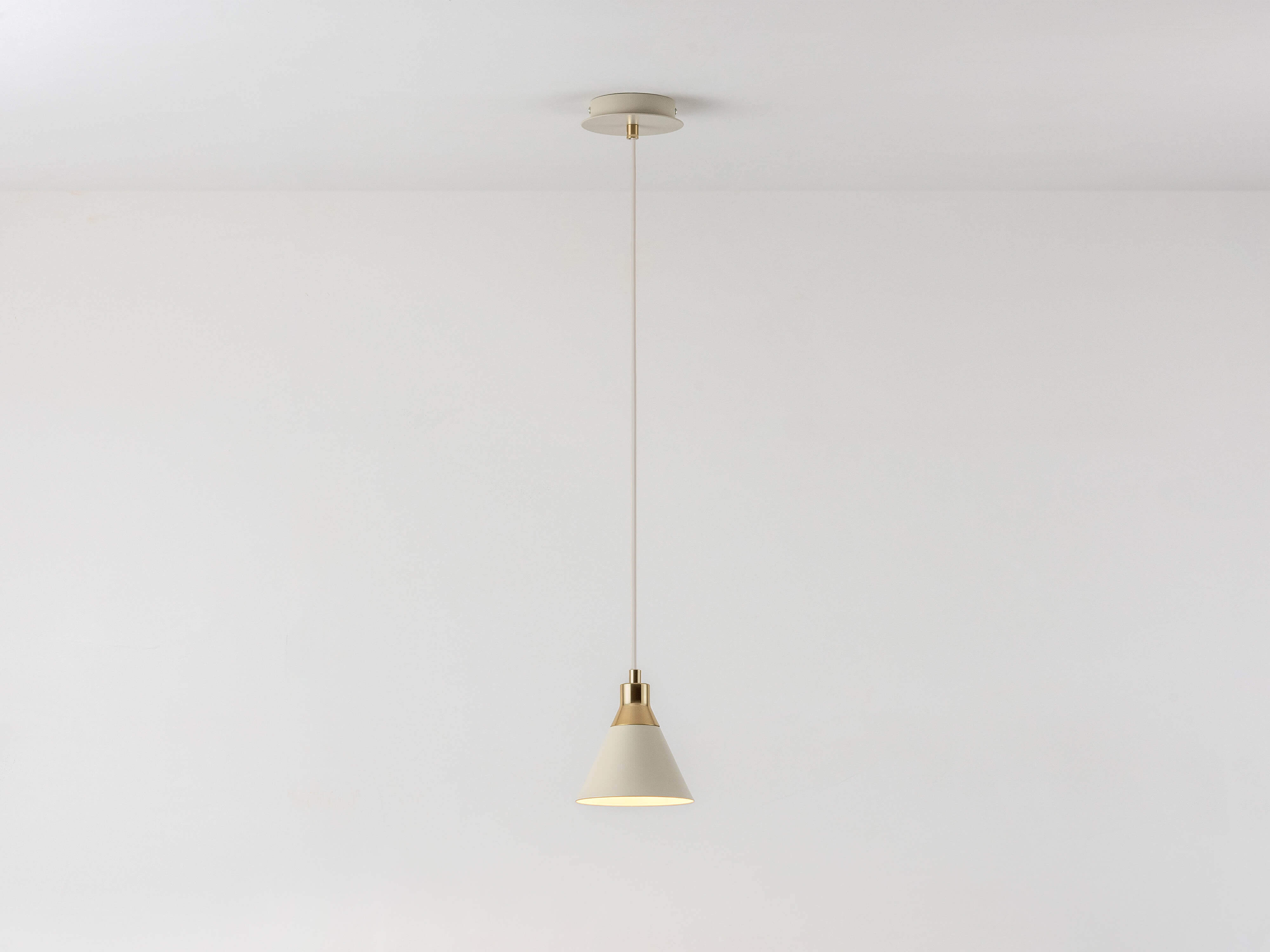 Sand cone pendant ceiling light | Cone pendant ceiling light | houseof.com