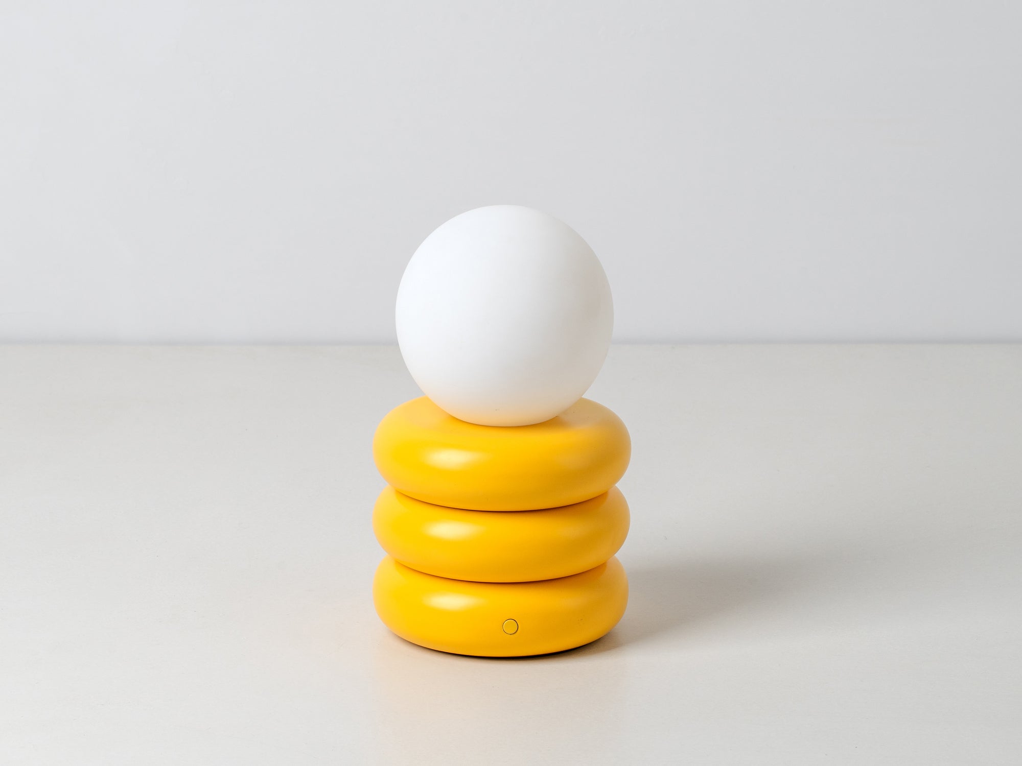 Yolk yellow tube cordless table lamp | Battery light | houseof.com