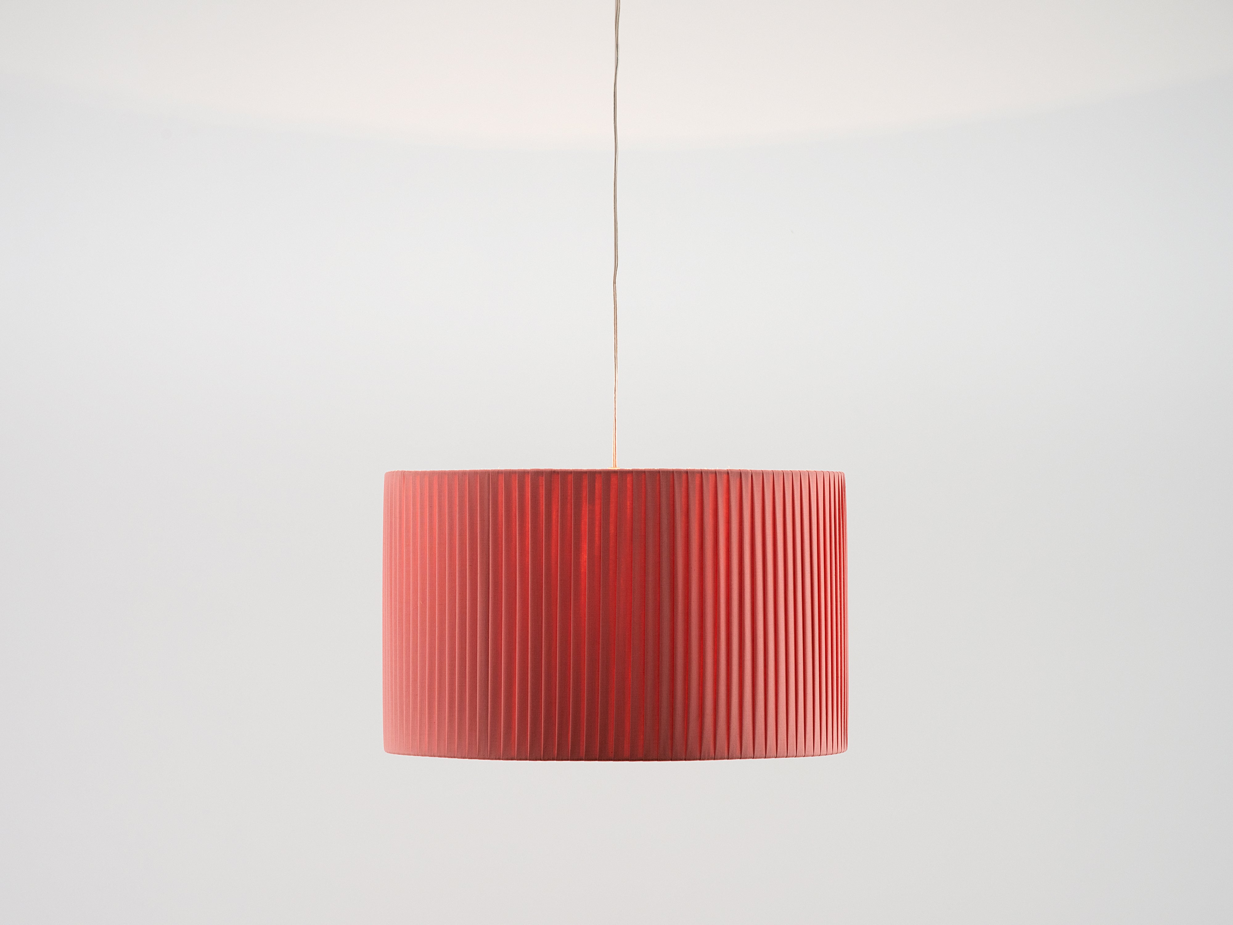 Pink large pleated shade | Lamp shades | houseof.com