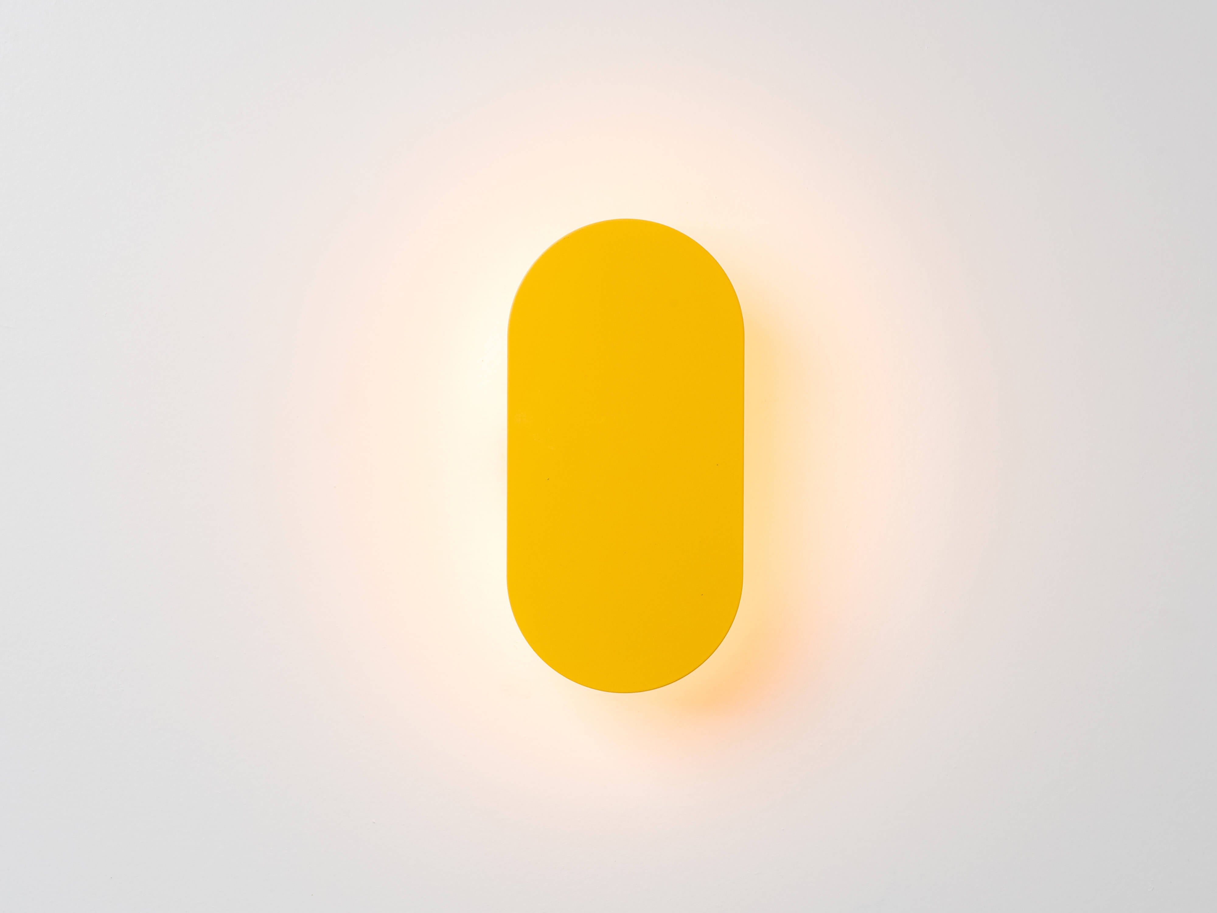 Yellow mini diffuser wall light | Mini diffuser wall light | houseof.com
