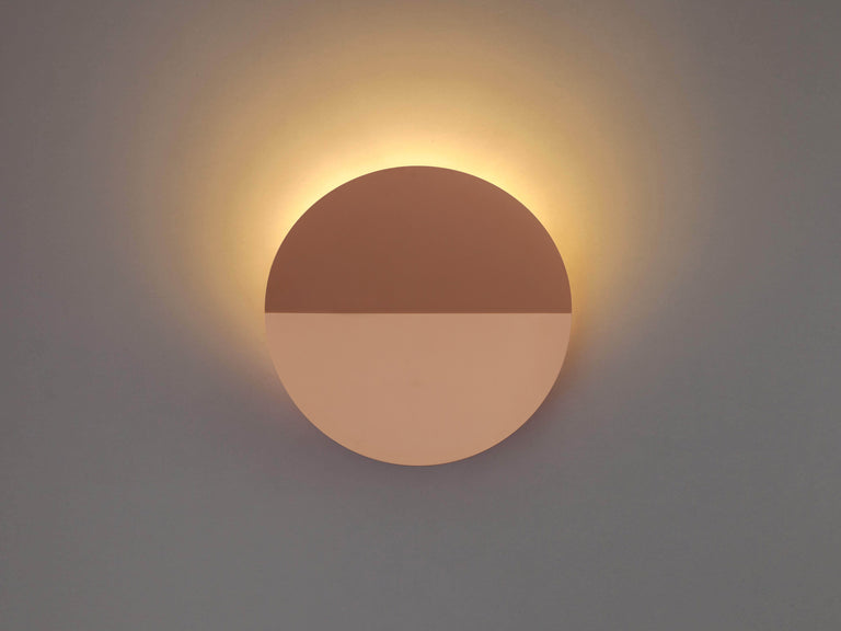 Copper diffuser wall light | Round wall lights | houseof.com
